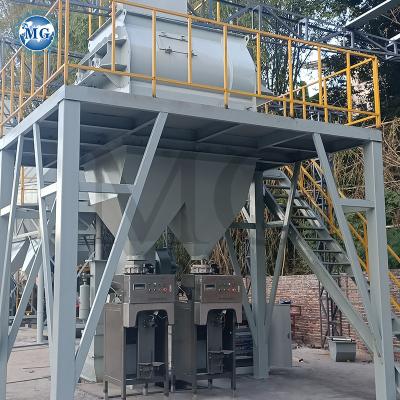 China Twin Shaft Paddle Mixer Mortar Plant for sale