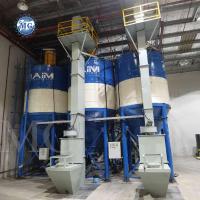 China Wall Putty Sand Cement Mixer Ceramic Tile Adhesive Manufacturing Plant Automatic PLC Dry Mix Powder Mortar Mixing Machine for sale