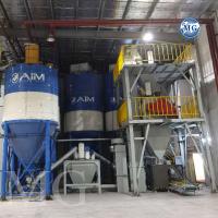 China Wall Putty Sand Cement Mixer Ceramic Tile Adhesive Manufacturing Plant Automatic PLC Dry Mix Powder Mortar Mixing Machine for sale