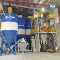China Wall Putty Sand Cement Mixer Ceramic Tile Adhesive Manufacturing Plant Automatic PLC Dry Mix Powder Mortar Mixing Machine for sale