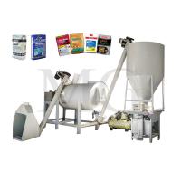 China Wall Putty Sand Cement Mixer Ceramic Tile Adhesive Glue Manufacturing Plant Simple Dry Mix Powder Mortar Mixing Machine for sale