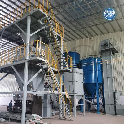 China High Speed Dosing Dry Mix Powder Mortar Mixing Machine Wall Putty Sand Cement Mixer Ceramic Tile Adhesive Glue Manufacturing Plant for sale