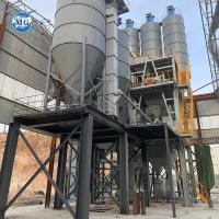 China Energy Saving Dry Mortar Mixing Machine Wall Putty Skim Coat Tile Glue 30T / H for sale
