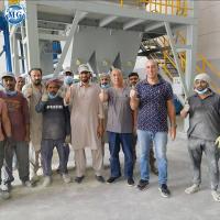 China PLC Control System and Automatic Automation in Tile Adhesive Production Line for sale