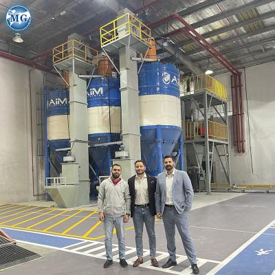 China Full Automatic PLC Control Dry Sand Cement Powder Mortar Dry Mix Plant for sale