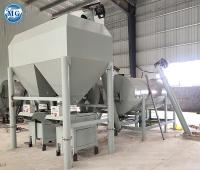 China High Efficiency 1-6TPH Ready Simple Dry Mortar Plant Sand Cement Mixing Machine for sale