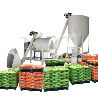 China Long Warranty 3-4 tph 18kw Dry Mortar Production Line Wall Putty Plaster Sand Cement Mixer Ceramic Tile Adhesive Glue Grout Making Machine for sale