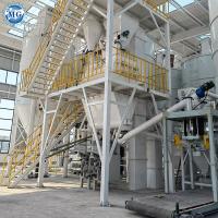 China Full Automatic Sand Cement Powder Mixing Tile Grout Tile Adhesive Dry Mix Plant for sale
