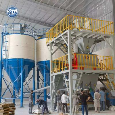 China 10-30T/H Dry Mortar Production Line for sale