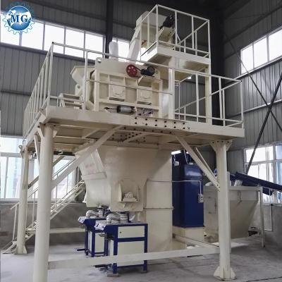 China 6000*6000*6000mm Easy Installation Dry Mortar Mixing Plant Wall Putty Plaster Skim Coat Sand Cement Mixer Tile Adhesive Glue Grout Making Machine for sale