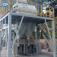 China 6000*6000*6000mm Easy Installation Dry Mortar Mixing Plant Wall Putty Plaster Skim Coat Sand Cement Mixer Tile Adhesive Glue Grout Making Machine for sale