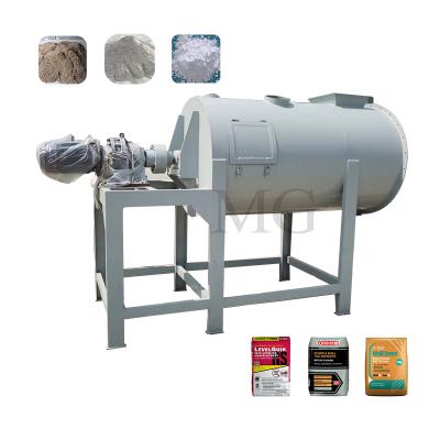 China CE ISO SGS Certificated Ribbon Mixer Blender Machine Wall Putty Plaster Skim Coat Sand Cement Tile Adhesive Grout Dry Mortar Mixing Plant for sale