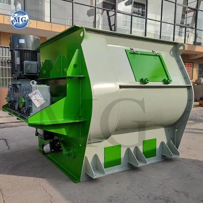 China High Mixing Speed Double Twin Shaft Agravic Paddle Mixer Blender Machine Wall Putty Plaster Skim Coat Tile Adhesive Grout Dry Mortar Mixing Plant for sale