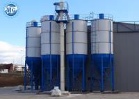 China Powder Cement Storage Silo Fly Ash Storage Silo With Electric Dust Filter for sale