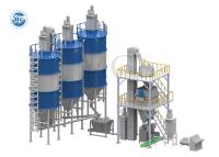 China Large Amount Batching Automatic Dry Mix Powder Mortar Mixing Machine Wall Putty Plaster Tile Adhesive Manufacturing Plant for sale