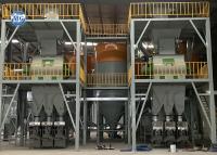 China Fast Packing Dry Powder Mortar Production Line Wall Putty Plaster Mixer Tile Adhesive Mixing Machine for sale