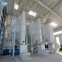 China Automatic Tower Type Dry Mortar Production Line with 10-30 T/H Capacity PLC Control System and Twin Shaft Mixer for sale