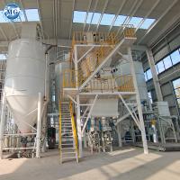 China Automatic Tower Type Dry Mortar Production Line with 10-30 T/H Capacity PLC Control System and Twin Shaft Mixer for sale