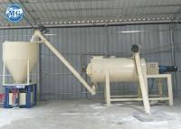 China Carbon Steel Cement Mixer Machine Small Spiral Ribbon Mixer Customized Color for sale