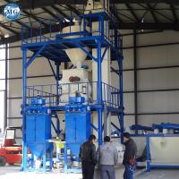 China Less Dust Clean Tidy Dry Mix Mortar Mixing Plant Wall Putty Sand Cement Plaster Mixer Tile Adhesive Glue Grout Production Line for sale
