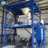 China Less Dust Clean Tidy Dry Mix Mortar Mixing Plant Wall Putty Sand Cement Plaster Mixer Tile Adhesive Glue Grout Production Line for sale