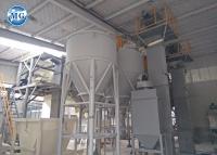 China Steel Dry Mortar Production Line With Packing Machine And Bag Pushing System for sale