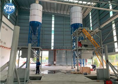 China Large Automatic Feeding Dry Mortar Plant With Rotary Sand Dryer 220 - 440v Voltage for sale