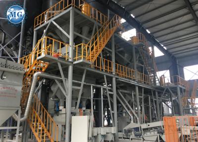 China 12t/H Dry Mortar Production Line Electric Control Semi Automatic System Heavy Duty for sale