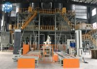 China 12t/H Dry Mortar Production Line Electric Control Semi Automatic System Heavy Duty for sale