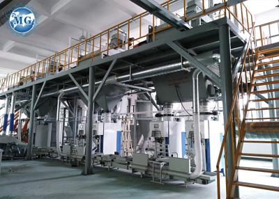 China PLC Control Dry Mortar Production Line With Air Compressor System 8m * 8m * 10m for sale
