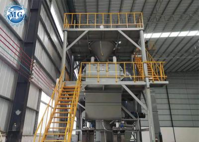 China Efficient Tile Adhesive Dry Mortar Mixing Equipment 12t/H 6t Weight CE Certification for sale