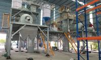 China PLC Control Tile Adhesive Machine Production Line With Air Compressor System for sale