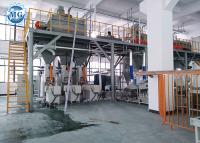 China Full Automatic Dry Mix Mortar Production Line 8 - 25T Per Hour With PLC Control System for sale