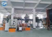 China Full Automatic Dry Mix Mortar Production Line 8 - 25T Per Hour With PLC Control System for sale