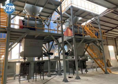 China Wall Putty Dry Mortar Mixing Plant Tile Adhesive Mixing Machine Automatic System for sale