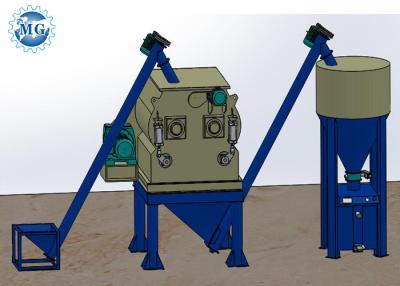 China 4 - 5T/H Dry Mortar Production Line Mix Plant Semi Automatic 20㎡ for sale
