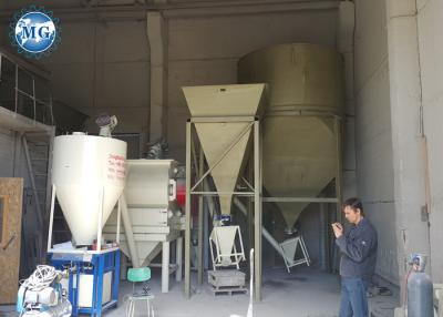 China Semi Automatic Dry Mortar Plant With Capacity 4 - 5T/H For Cement Sand Mixing And Packing for sale