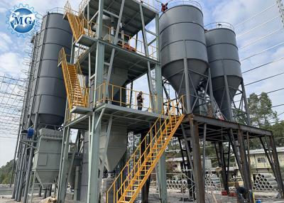 China Tile Glue Adhesive Dry Mortar Plant Powder Mixing Equipment 20 - 30 T/H Capacity for sale