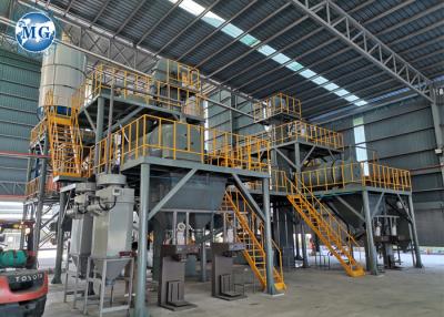China Thermal Insulation Dry Mortar Production Line Full Automatic Customized Color for sale