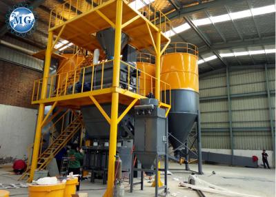 China Tile Adhesive Dry Mortar Production Line Machine 15T / H 440v Semi Automatic for sale