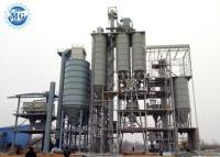 China PLC Dry Mix Plant With Twin Shaft Mixer Available Aggregate Bins for sale