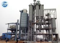 China PLC Dry Mix Plant With Twin Shaft Mixer Available Aggregate Bins for sale