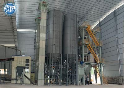 China 10 - 30T/H Full Automatic Dry Mortar Production Line PLC Control Customized Voltage for sale