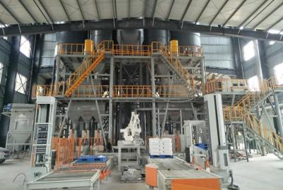 China Lime Powder 30T/H Tile Adhesive Making Machine Mortar Mixing for sale