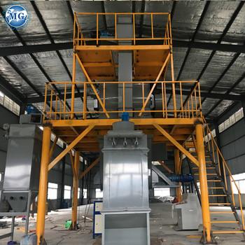 China Intelligent Plc Control Dry Mortar Plant Ceramic Tile Adhesive Grout Machine for sale
