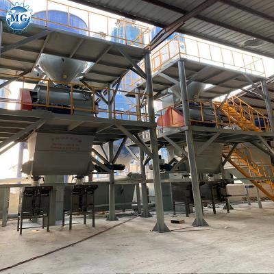 China Ceramic Tile Adhesive Mortar Manufacturing Machine Dry Mortar Mix Machine for sale