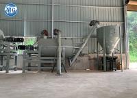 China Automatic Batching Type 2-6t/H Dry Mortar Production Line With Spiral Ribbon Mixer for sale