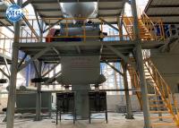 China 20T / H Dry Mortar Plant Twin Shaft Mixer Sand Cement Making Machine for sale