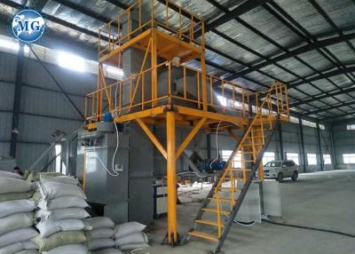 China Twin Shaft Tile Adhesive Putty Dry Mix Mortar Plant 8T/H 8m Height for sale