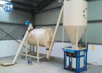 China Multi Spiral Ribbon 4T/H Dry Mortar Plant Manual Batching for sale